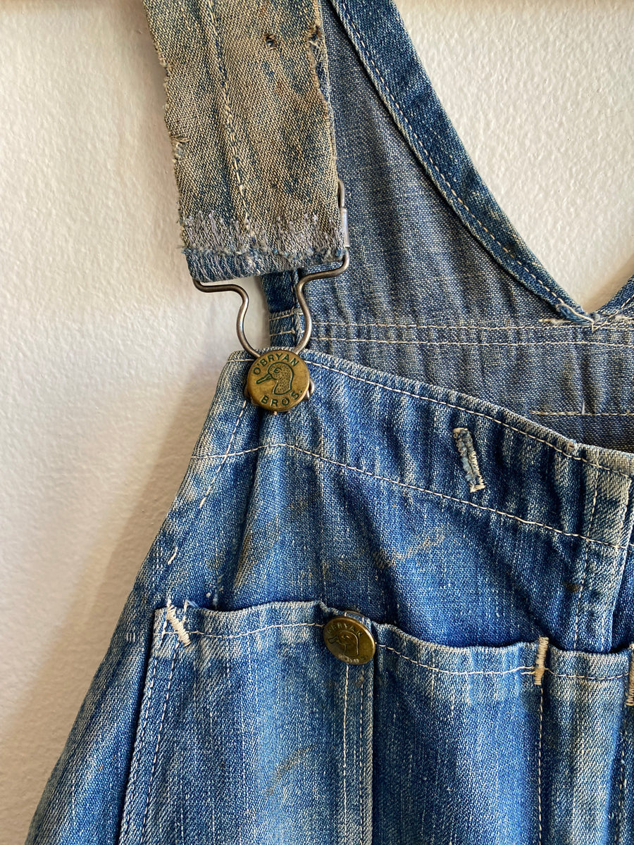 Vintage 1940’s O’Bryan Bros. Denim Overalls – La Lovely Vintage