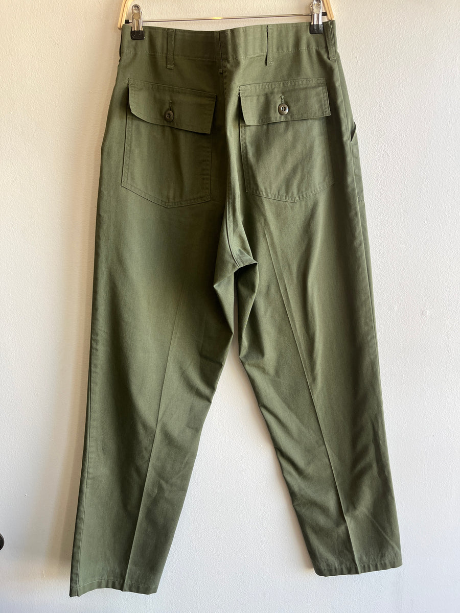 Vintage 1970’s OG 507 Military Fatigues/Trousers – La Lovely Vintage